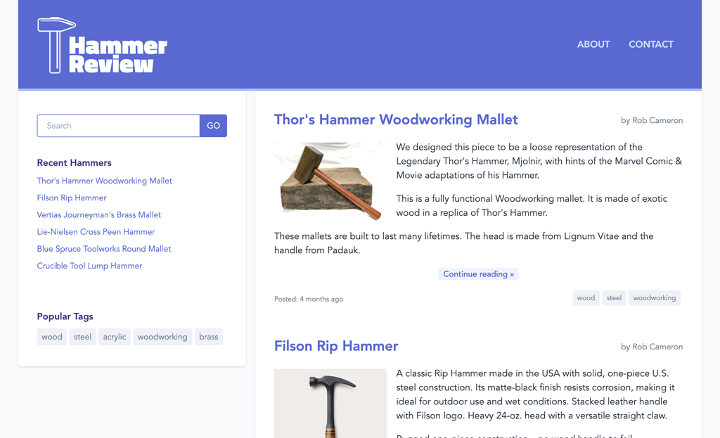 Example Blog App Show And Tell Redwoodjs Community