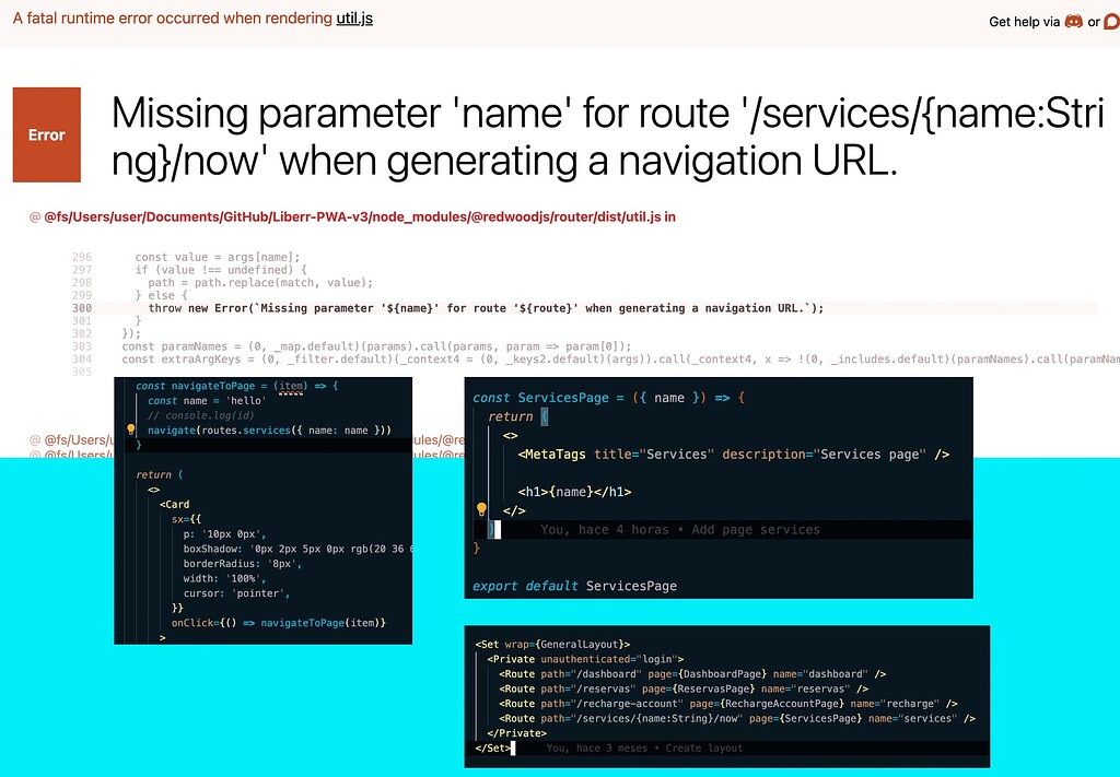 Missing parameter name or id for route - Get Help and Help Others - RedwoodJS Community